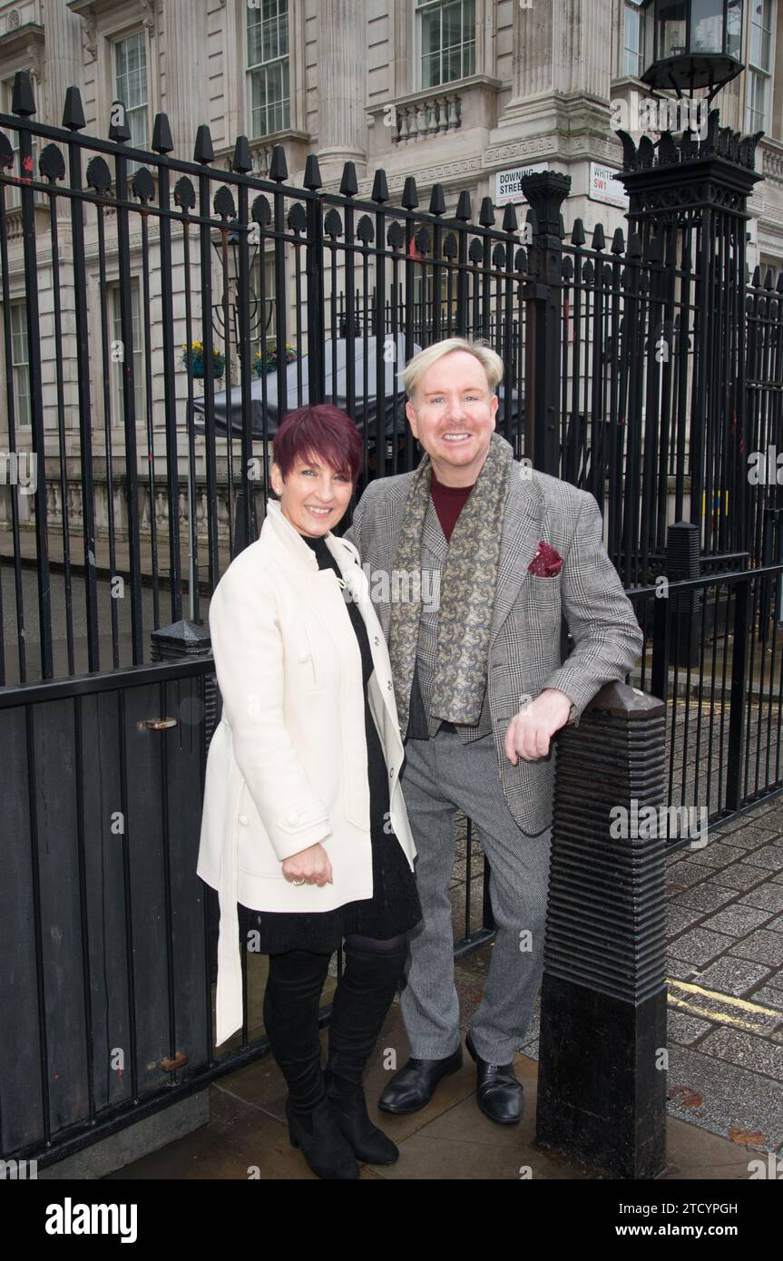 Steven Smith, Dr Anna Kennedy OBE and her team hand in a petition at ...