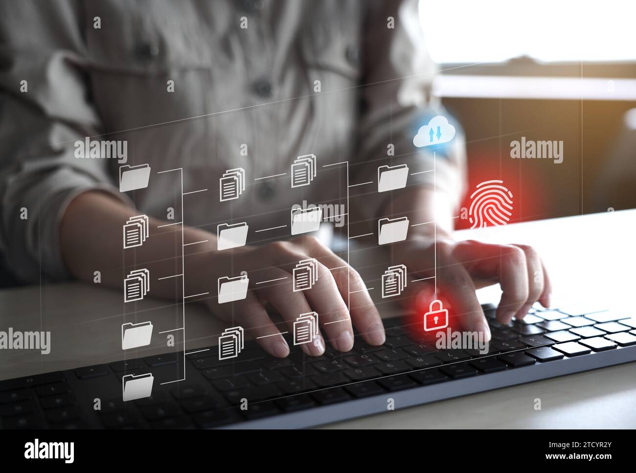 Keyboard hologram hi-res stock photography and images - Alamy
