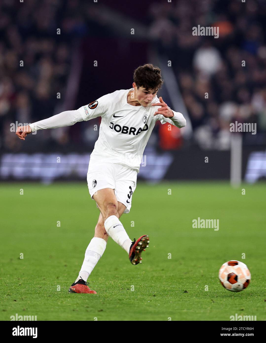London, England, 14th December 2023. Merlin Röhl of SC Freiburg during ...