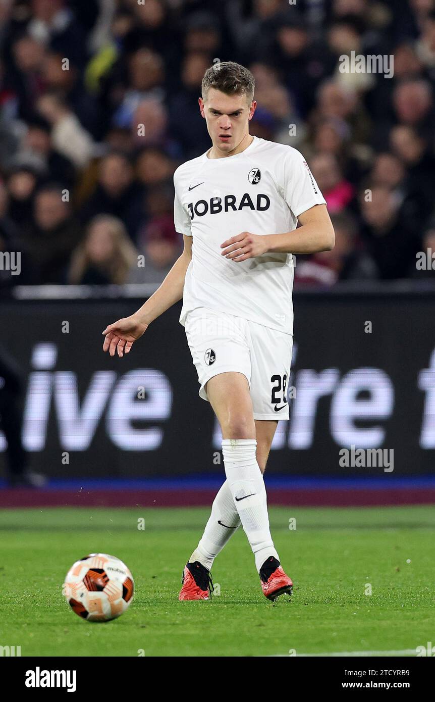 London, England, 14th December 2023. Matthias Ginter of SC Freiburg ...