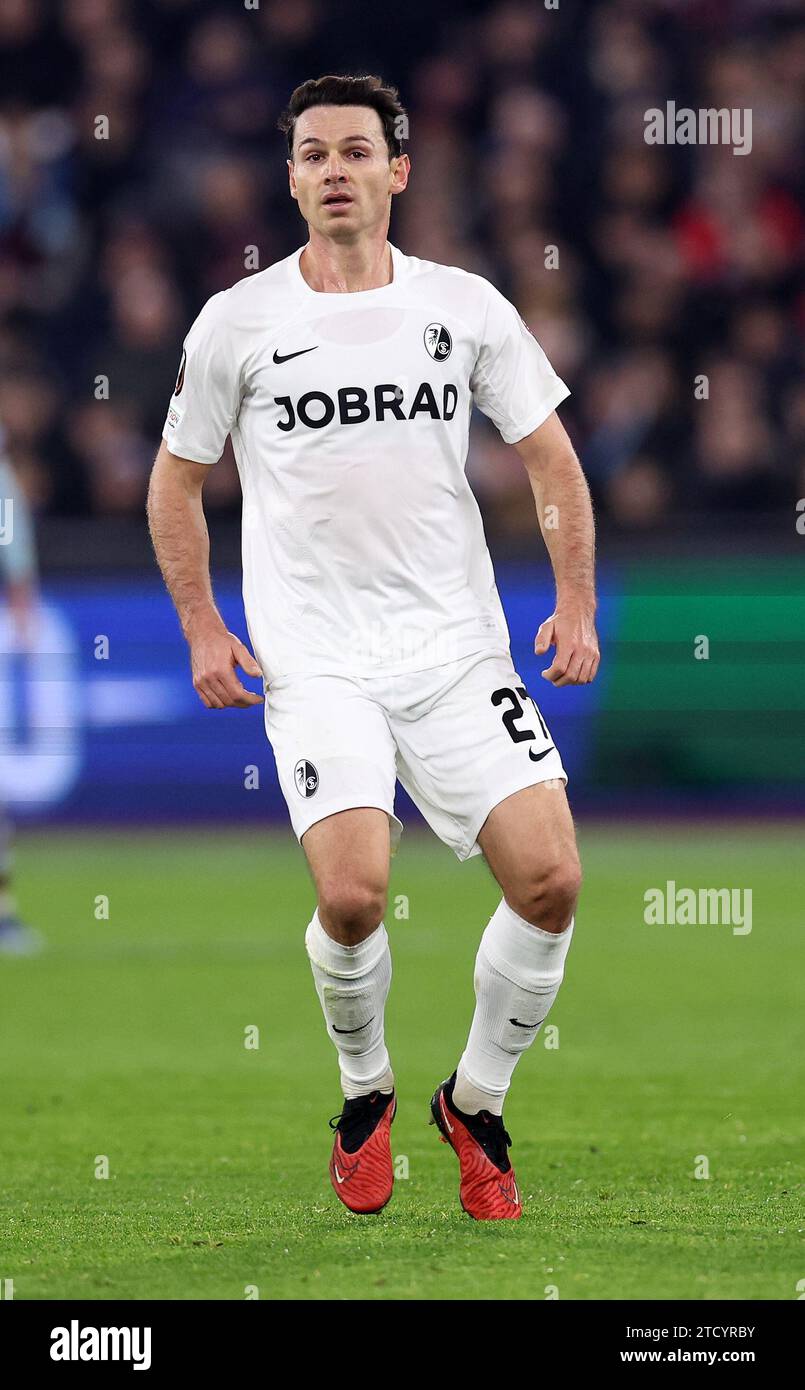 London, England, 14th December 2023. Nicolas Hofler of SC Freiburg ...