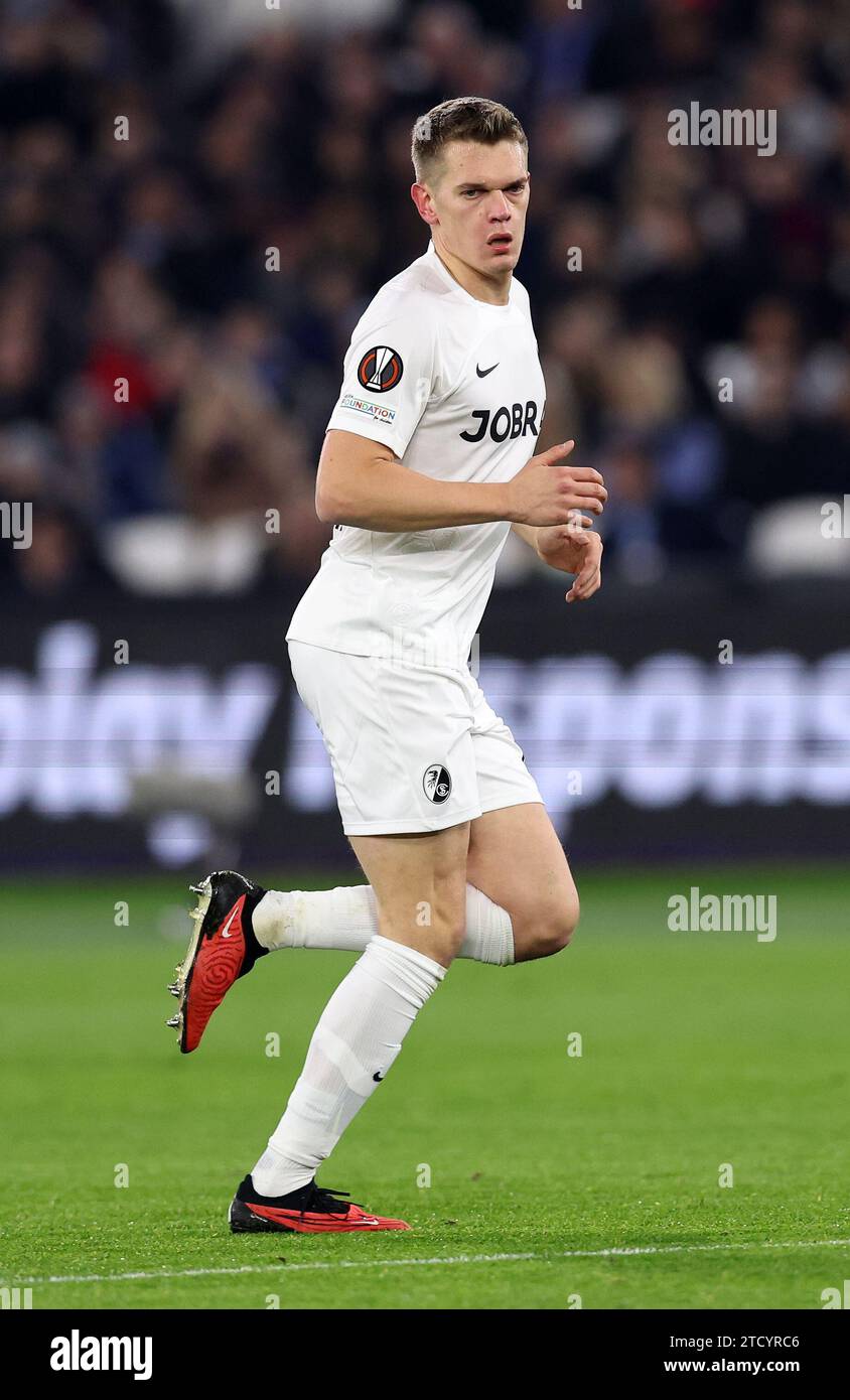 London, England, 14th December 2023. Matthias Ginter of SC Freiburg ...