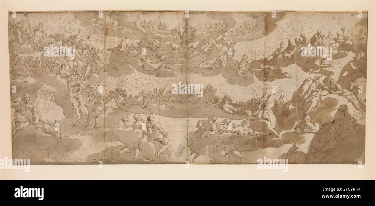 Paradise 1880 by Jacopo Tintoretto (Jacopo Robusti Stock Photo - Alamy