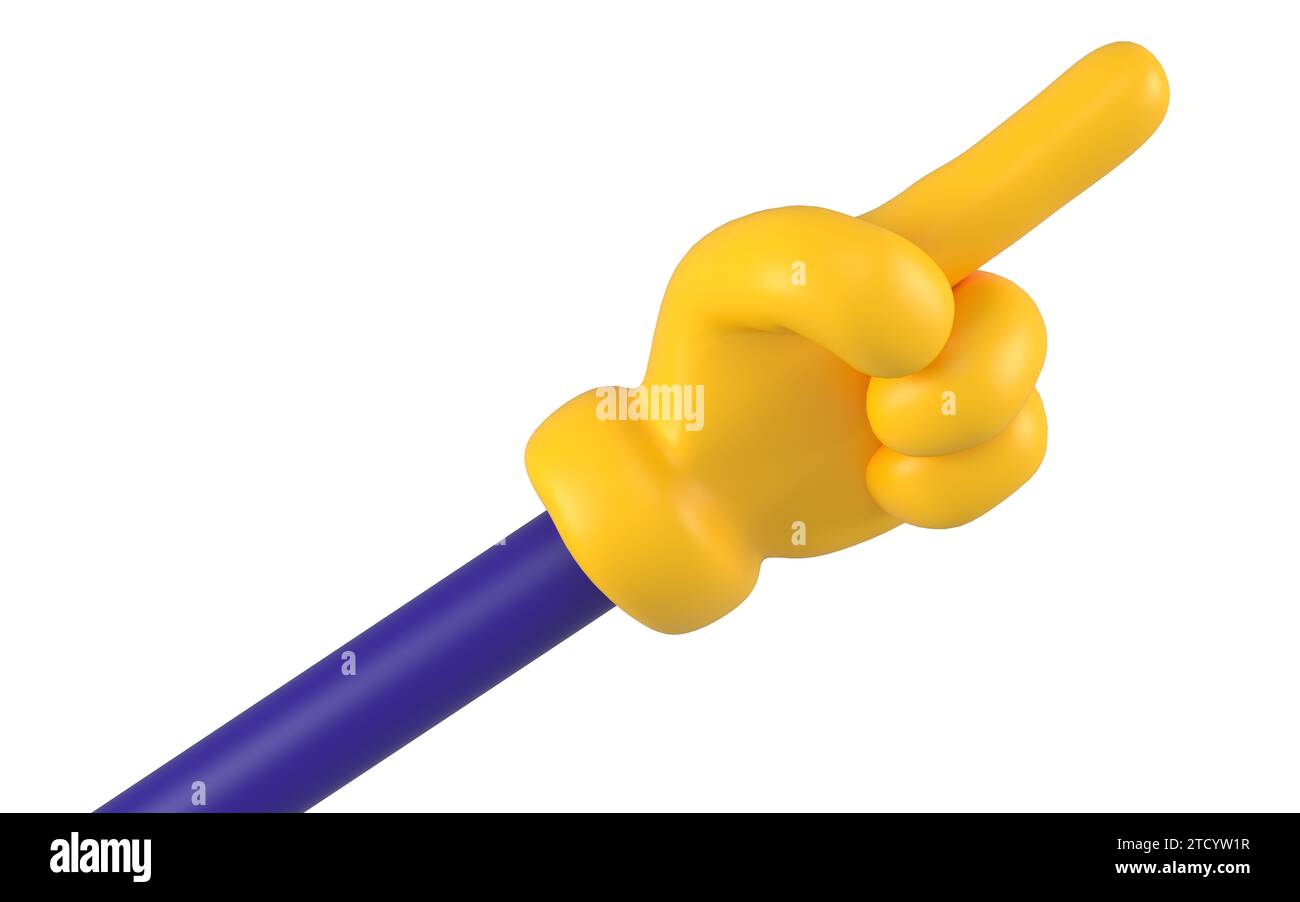 Hand and arm signals Cut Out Stock Images & Pictures - Alamy