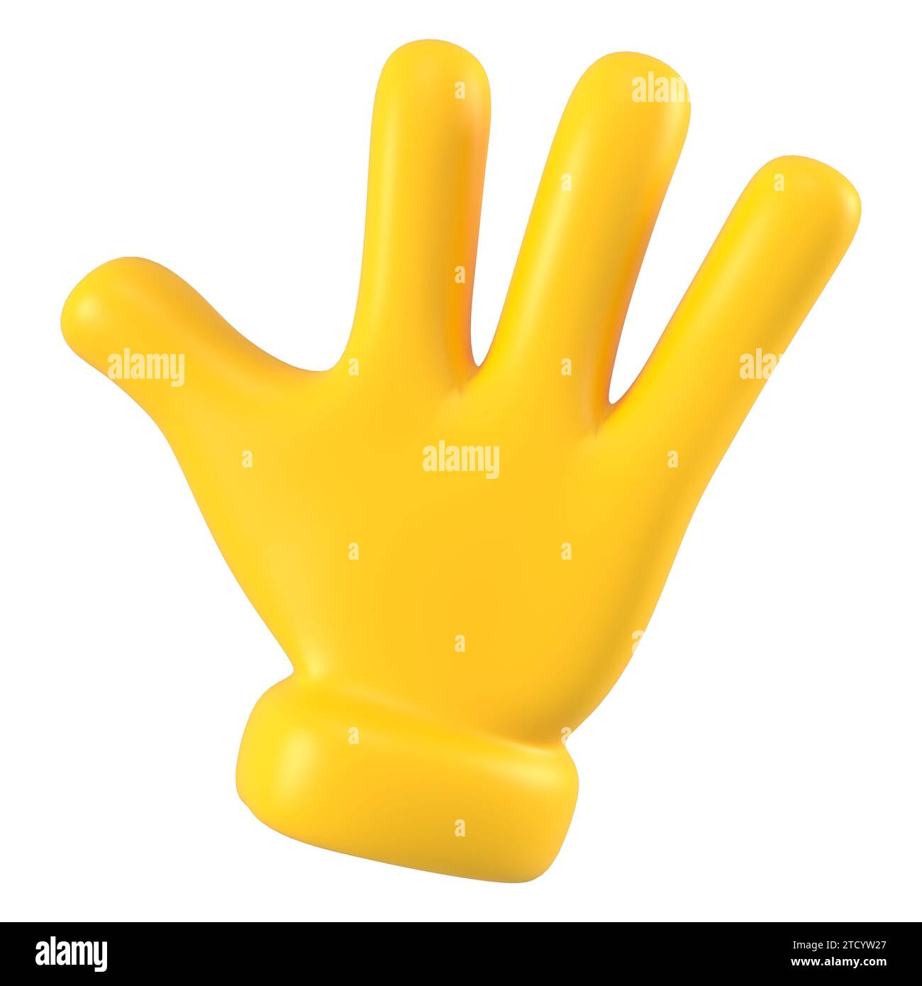 Hello gesture in sign Cut Out Stock Images & Pictures - Alamy