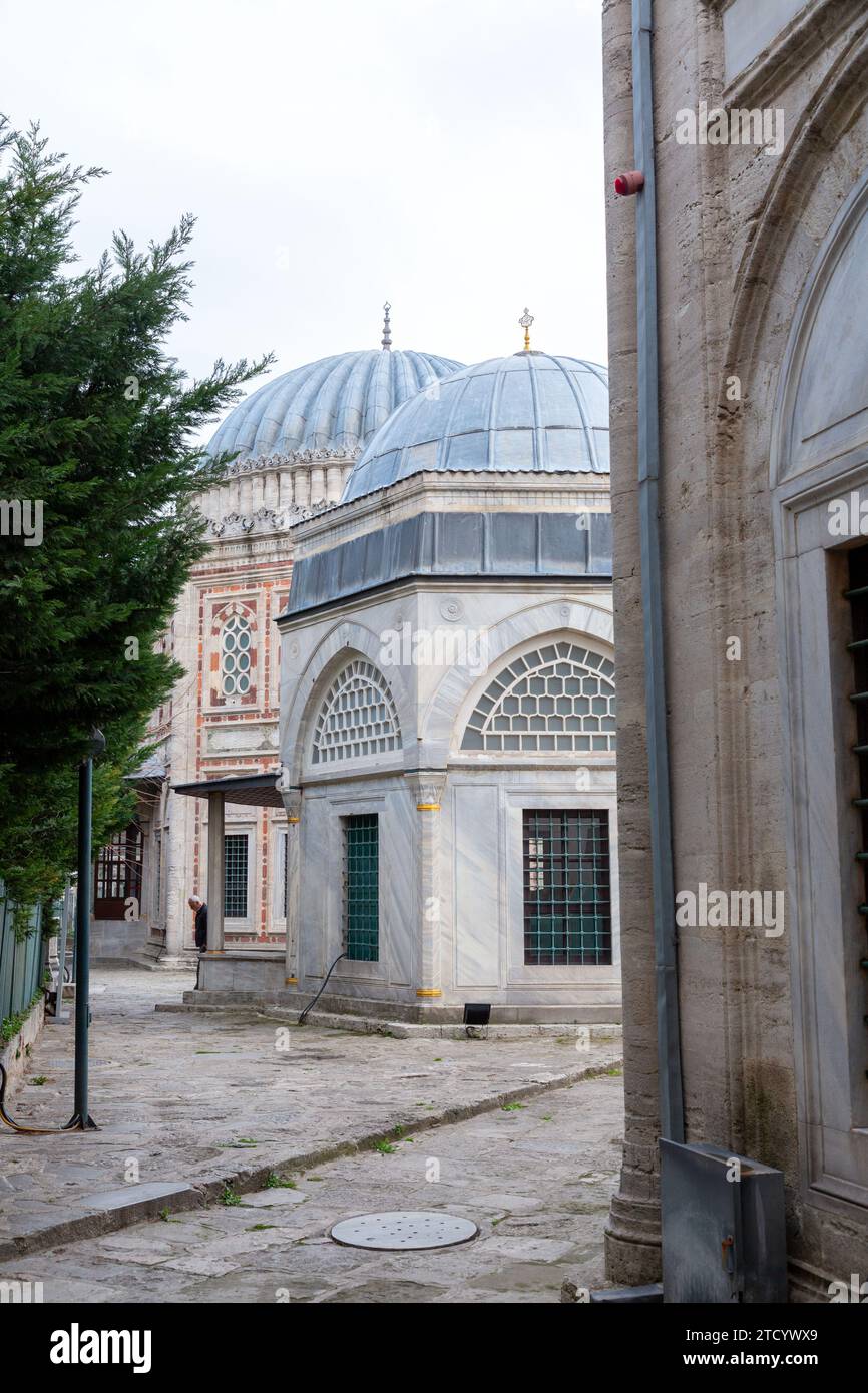Istanbul, Turkiye - March 7, 2023: The Sehzade Mosque is a 16th-century ...