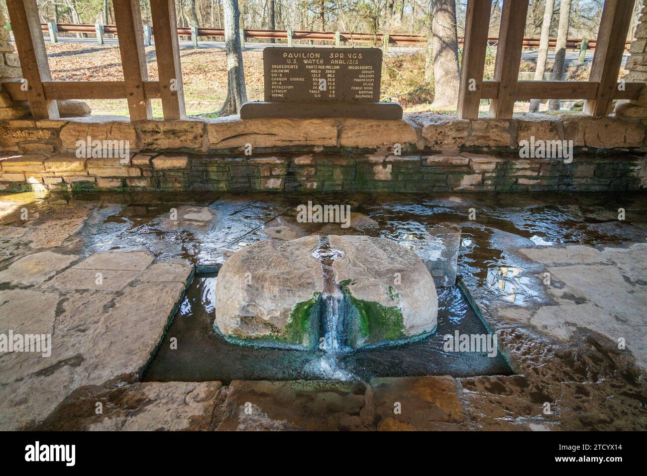 The Pavilion Springs at Chickasaw National Recreation Area in Sulphur ...