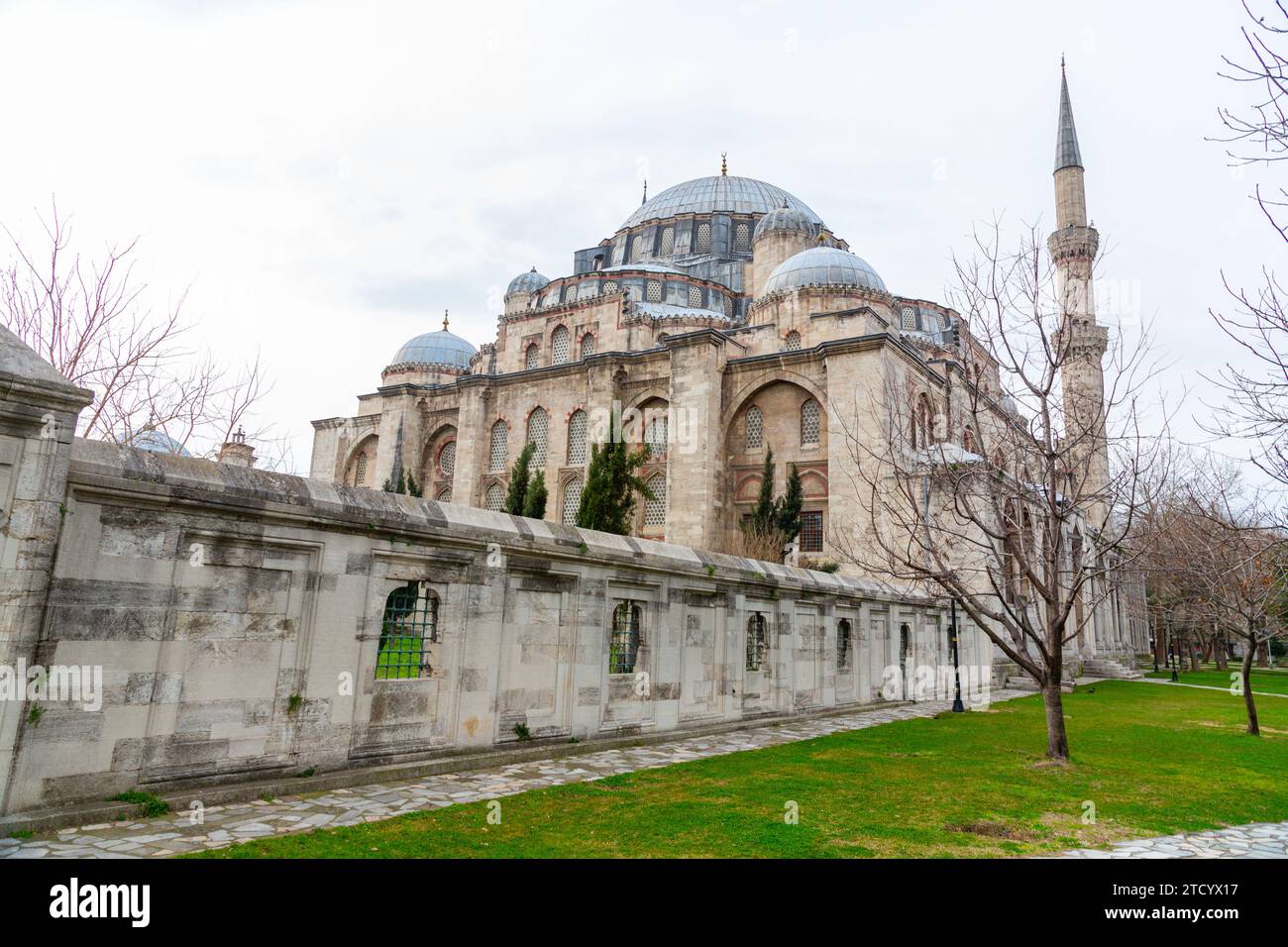 Istanbul, Turkiye - March 7, 2023: The Sehzade Mosque is a 16th-century ...