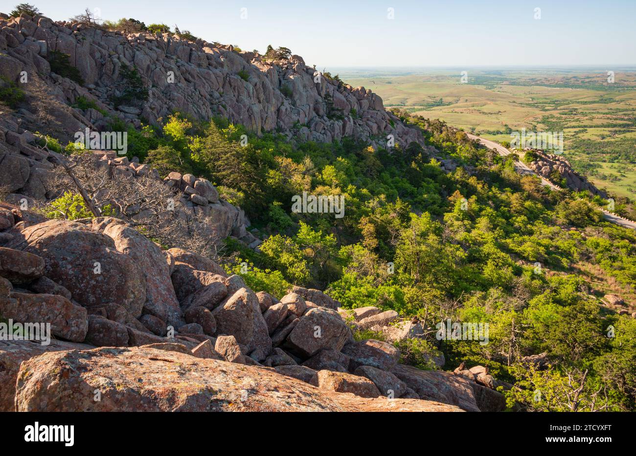 An Overlook at Wichita Mountains National Wildlife Refuge, Wildlife ...