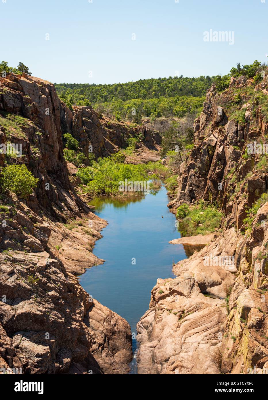 The Kite Trail at Wichita Mountains National Wildlife Refuge, USA Stock Photo - Alamy