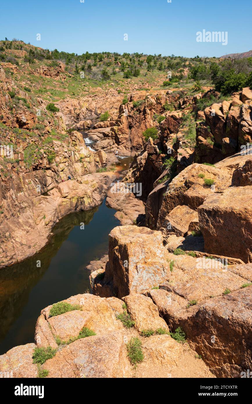 The Kite Trail at Wichita Mountains National Wildlife Refuge, USA Stock Photo - Alamy
