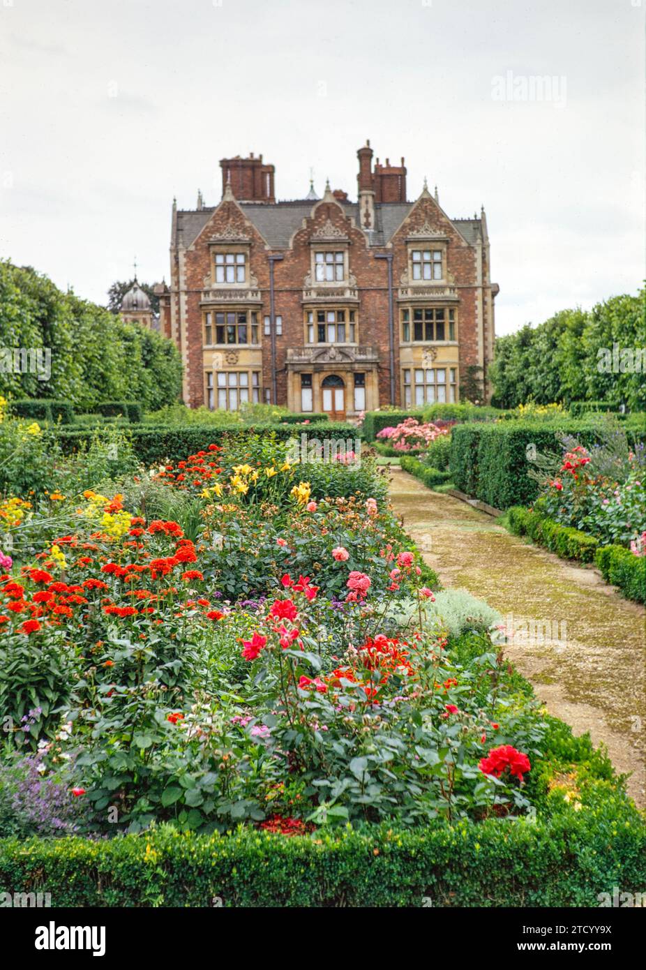 Royal estate house and gardens, Sandringham, Norfolk, England, UK July ...