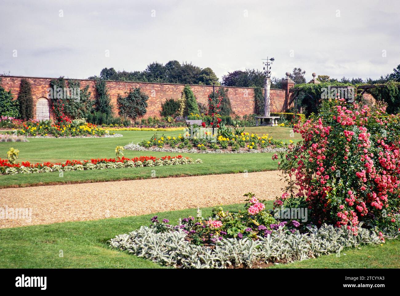 Royal estate house and gardens, Sandringham, Norfolk, England, UK July ...