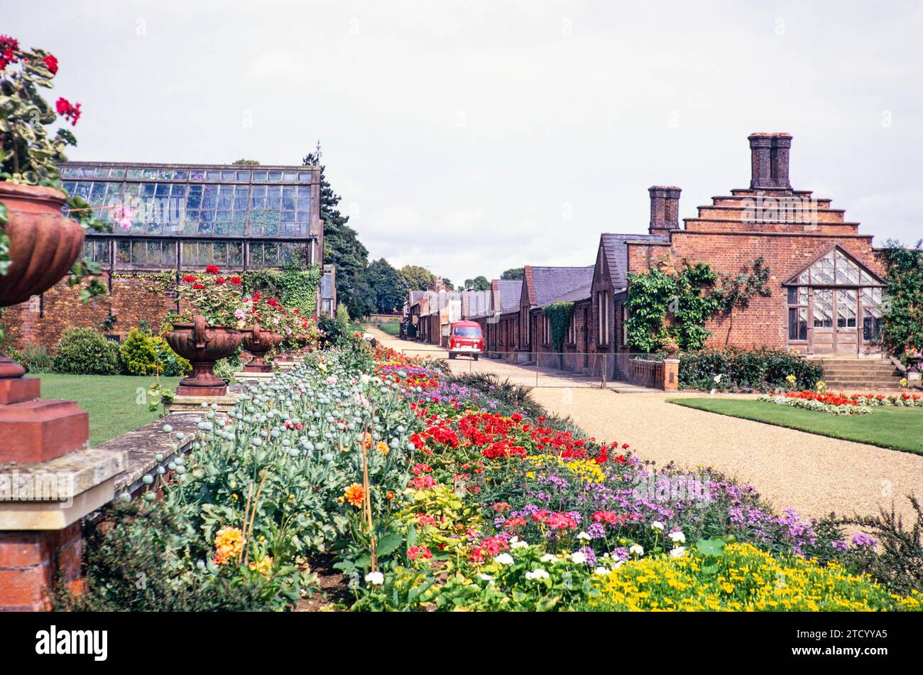 Royal estate house and gardens, Sandringham, Norfolk, England, UK July ...