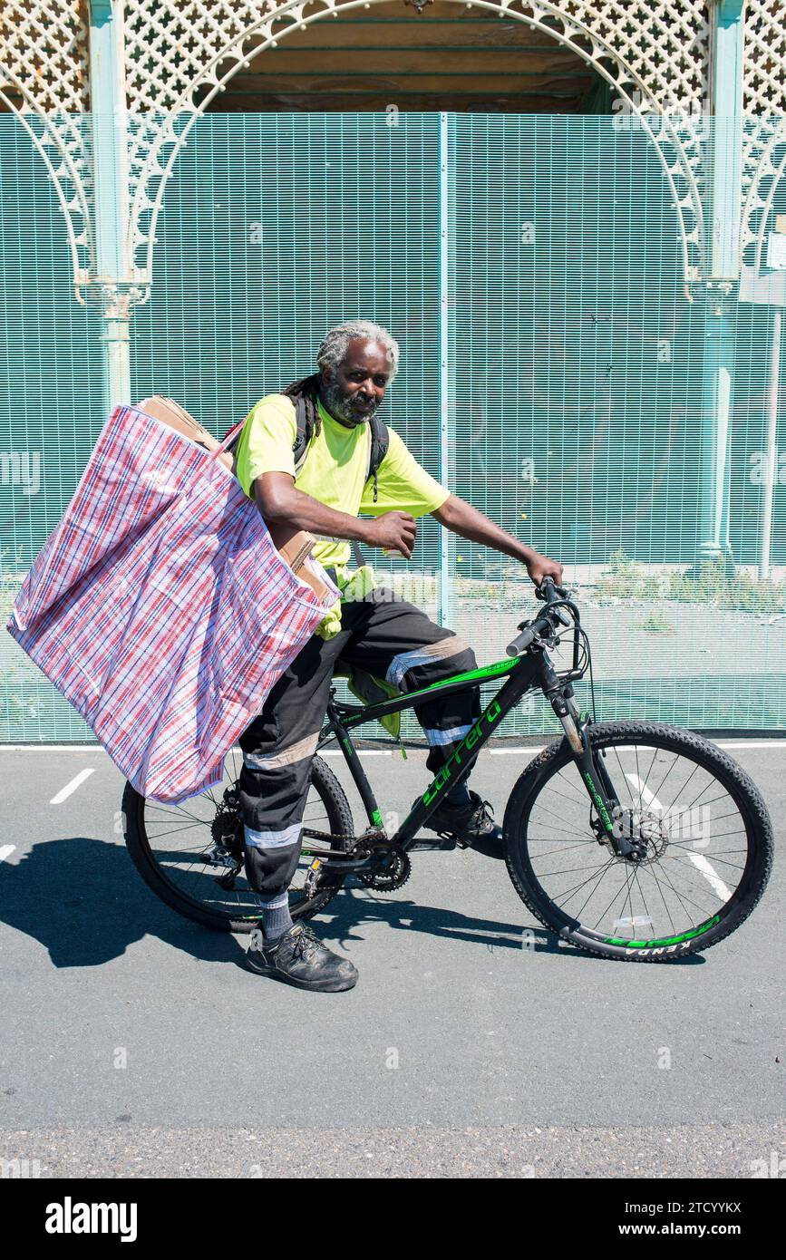 Real people photographed on their bikes while travelling around the ...