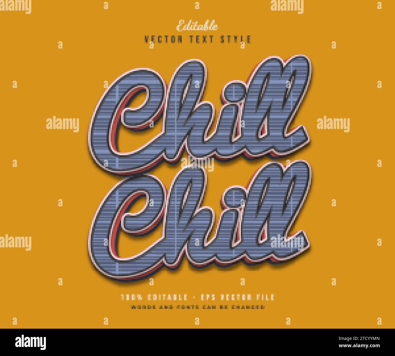 Chill effect Stock Vector Images - Alamy