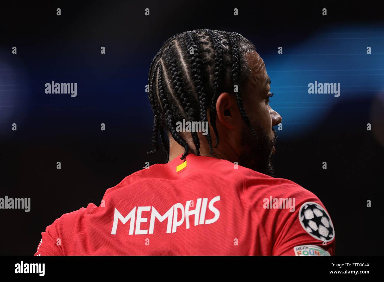 Madrid, Spain, 13th December 2023. Memphis Depay of Atletico Madrid ...