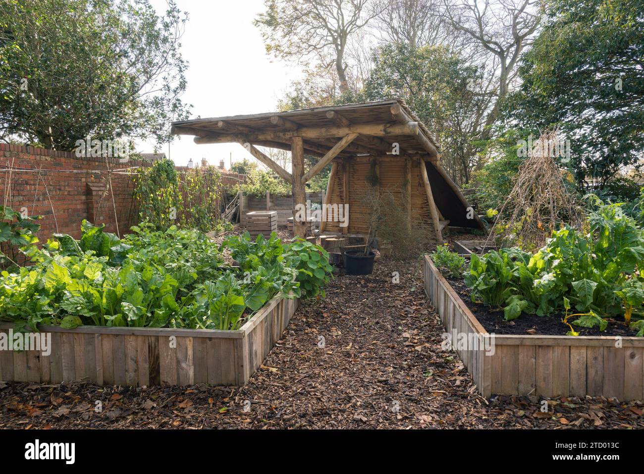 A community garden for residents of Shoreham-by-Sea in Buckingham Park ...