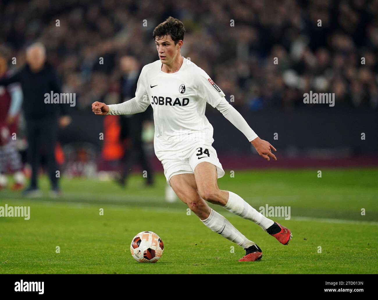 Freiburg's Merlin Rohl during the UEFA Europa League group A match at ...