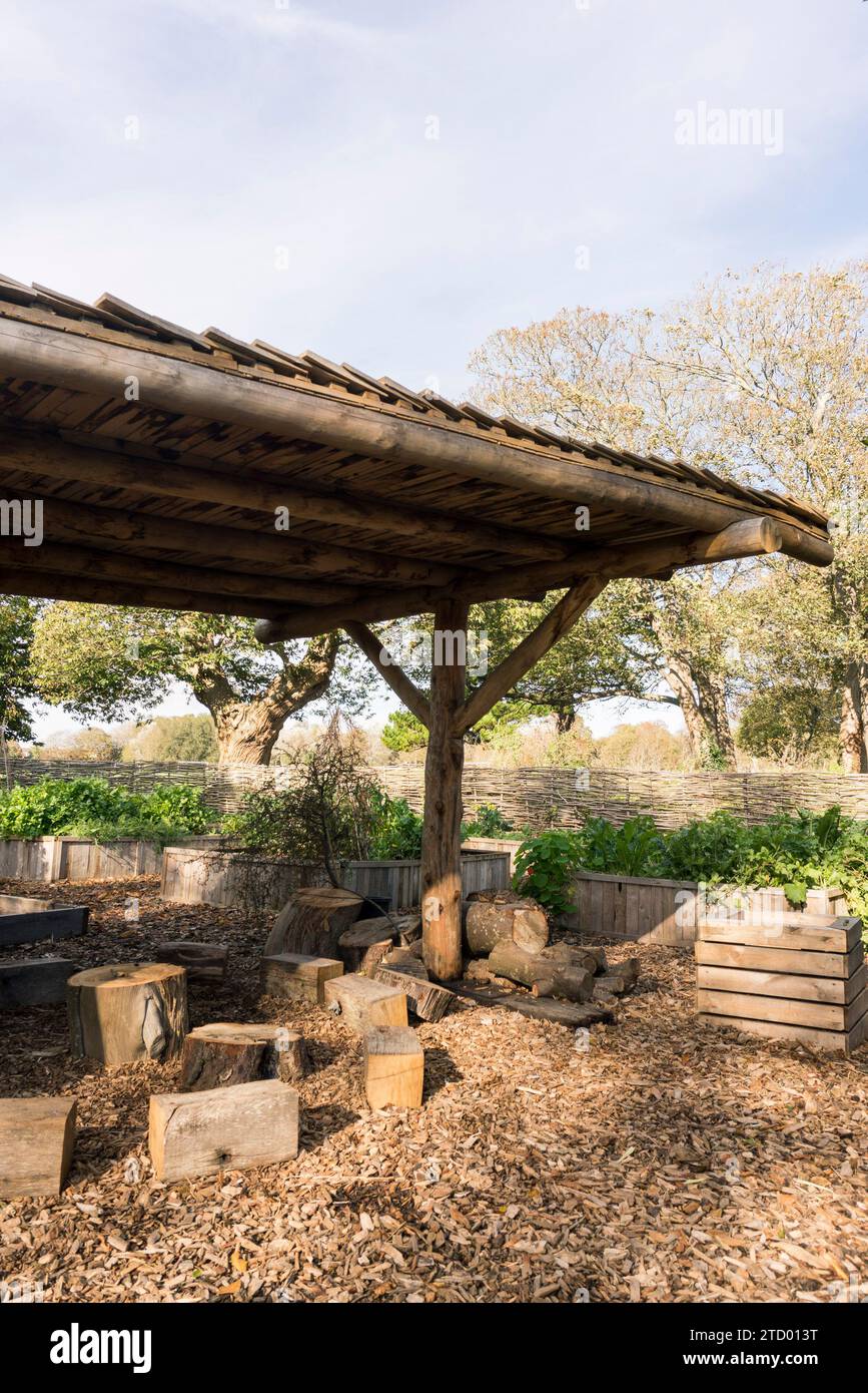 A community garden for residents of Shoreham-by-Sea in Buckingham Park ...
