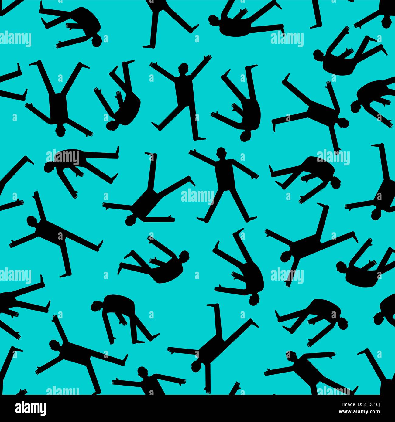 Falling man Stock Vector Images - Alamy