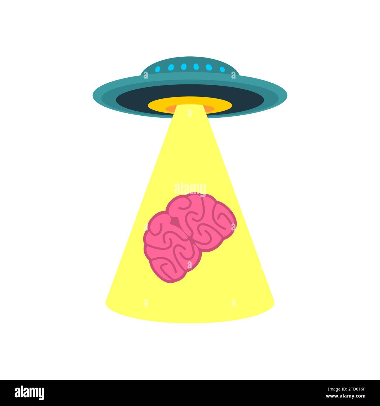 Ufo brain Cut Out Stock Images & Pictures - Alamy