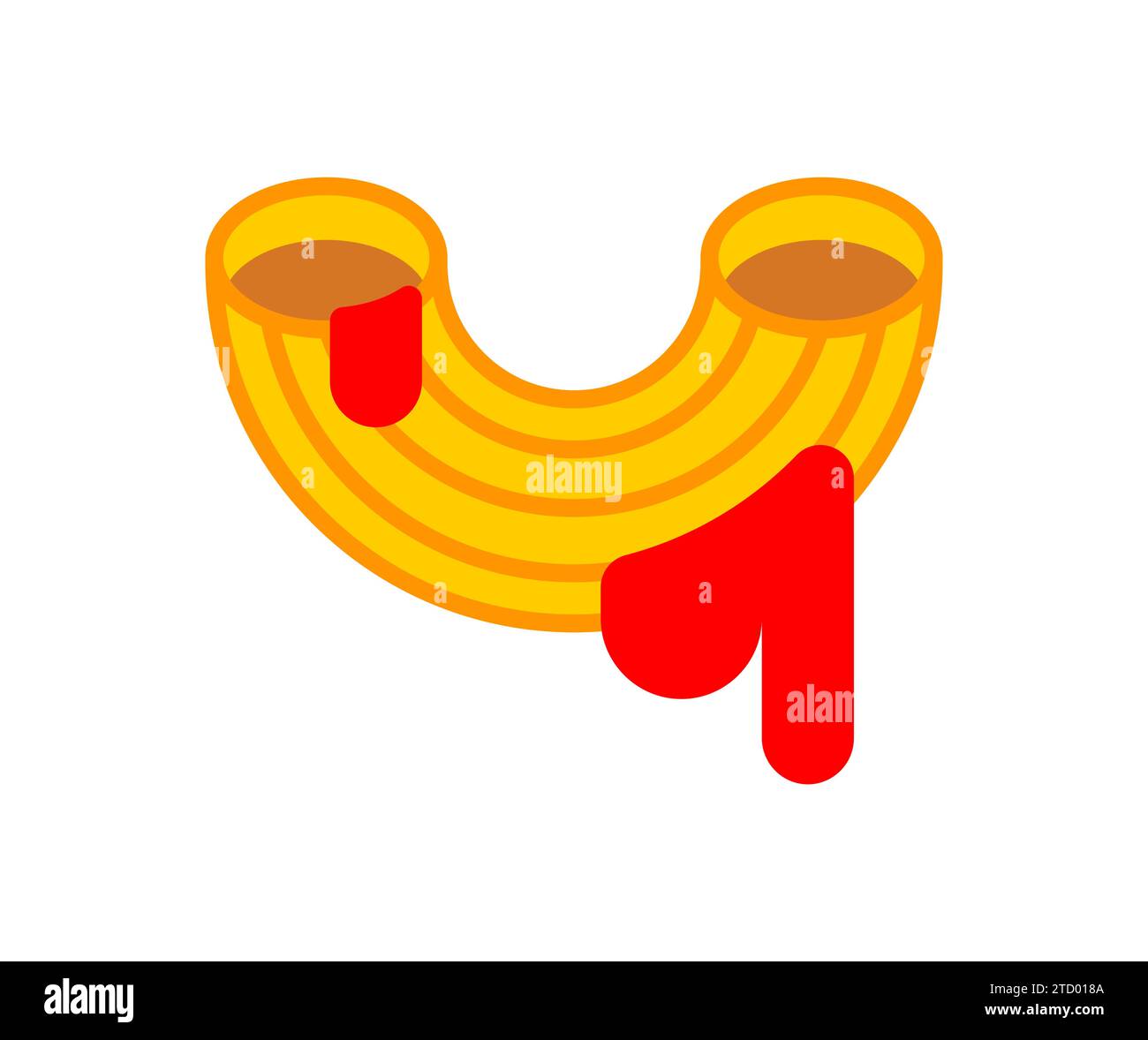 Pasta cream sauce italian Stock Vector Images - Alamy