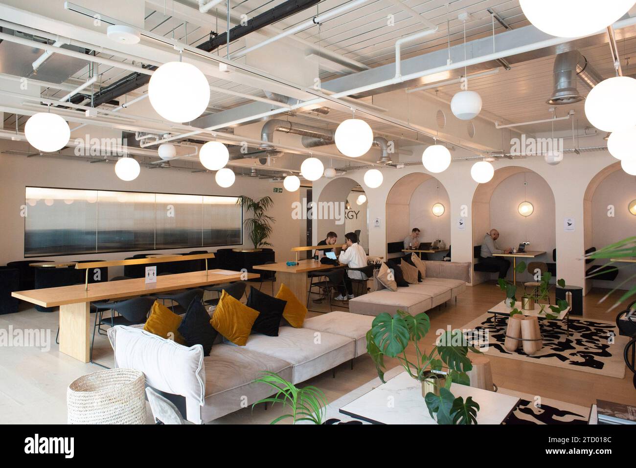 Modern designed office shared office space in the heart of the city of ...