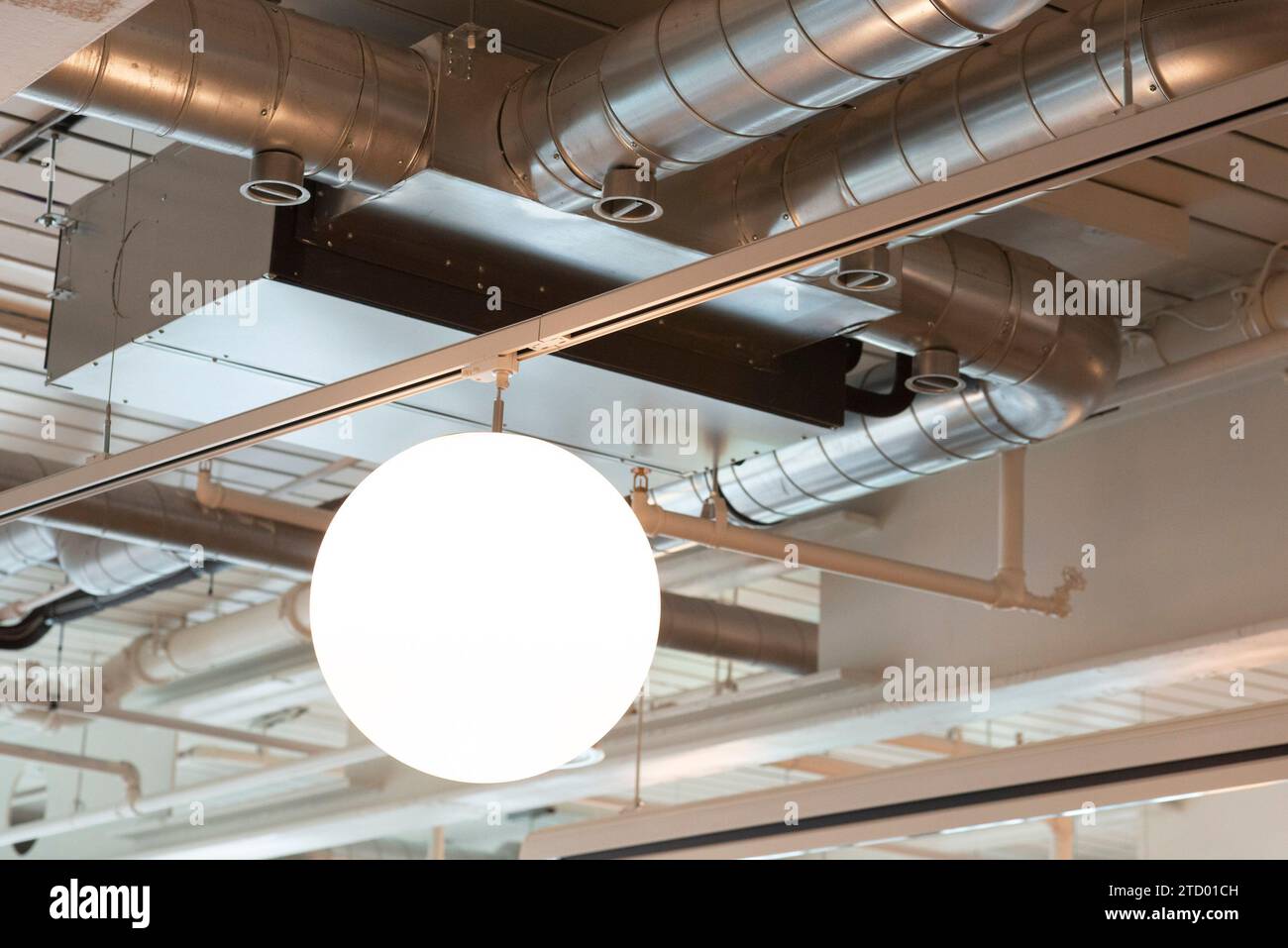 Details from a shared office space in the heart of London showing ...
