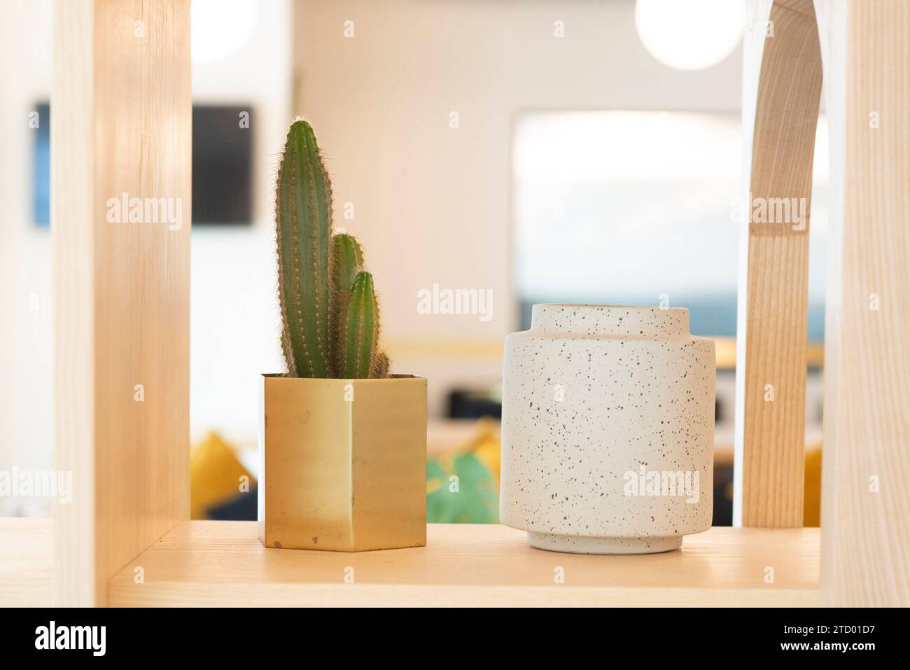 Details from a shared office space in the heart of London showing ...