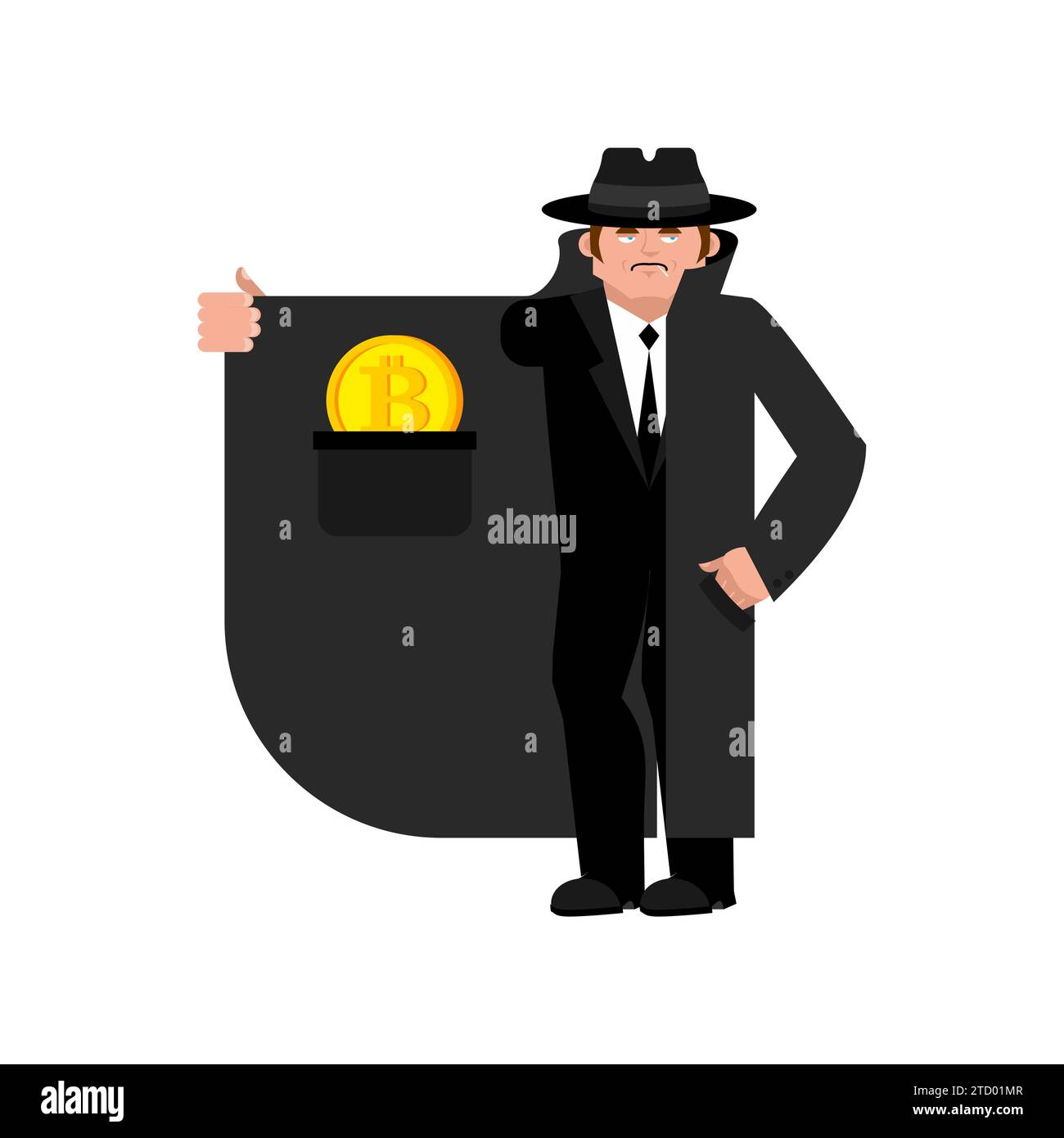 Gold smuggler Stock Vector Images - Alamy