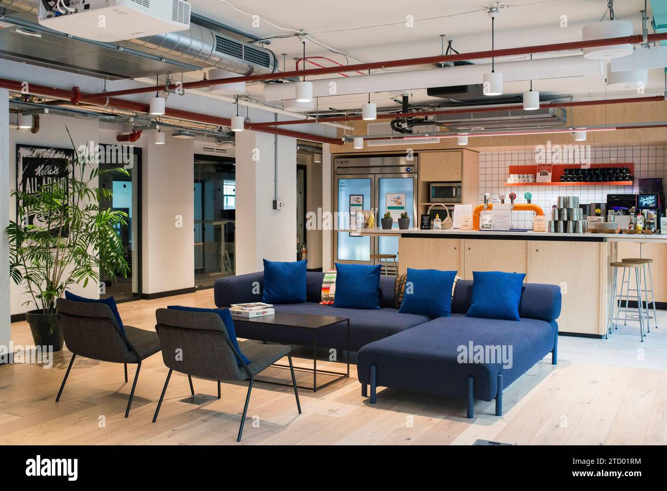 Modern designed office shared office space in the heart of the city of ...