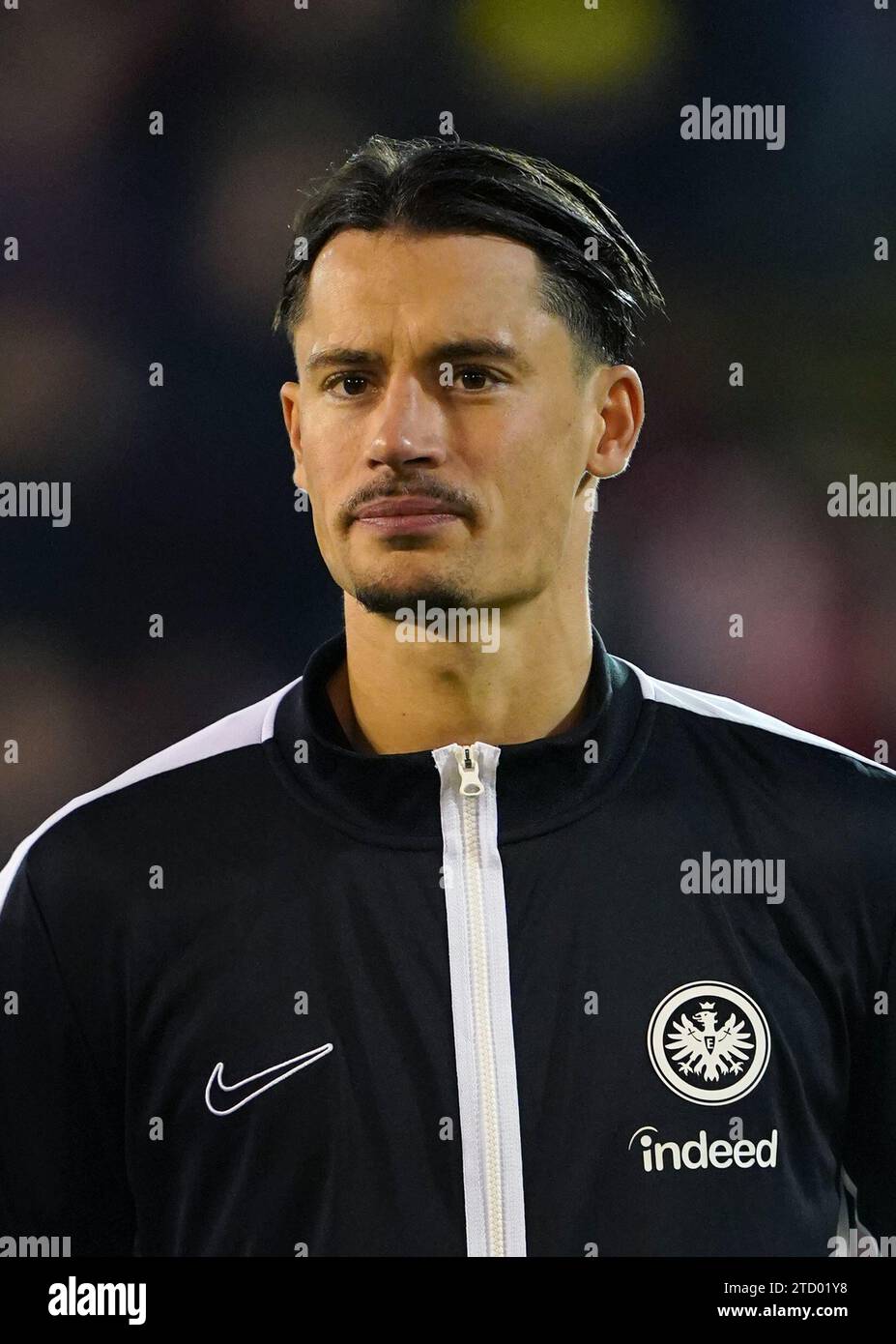 Eintracht Frankfurt's Robin Koch before the UEFA Europa Conference ...