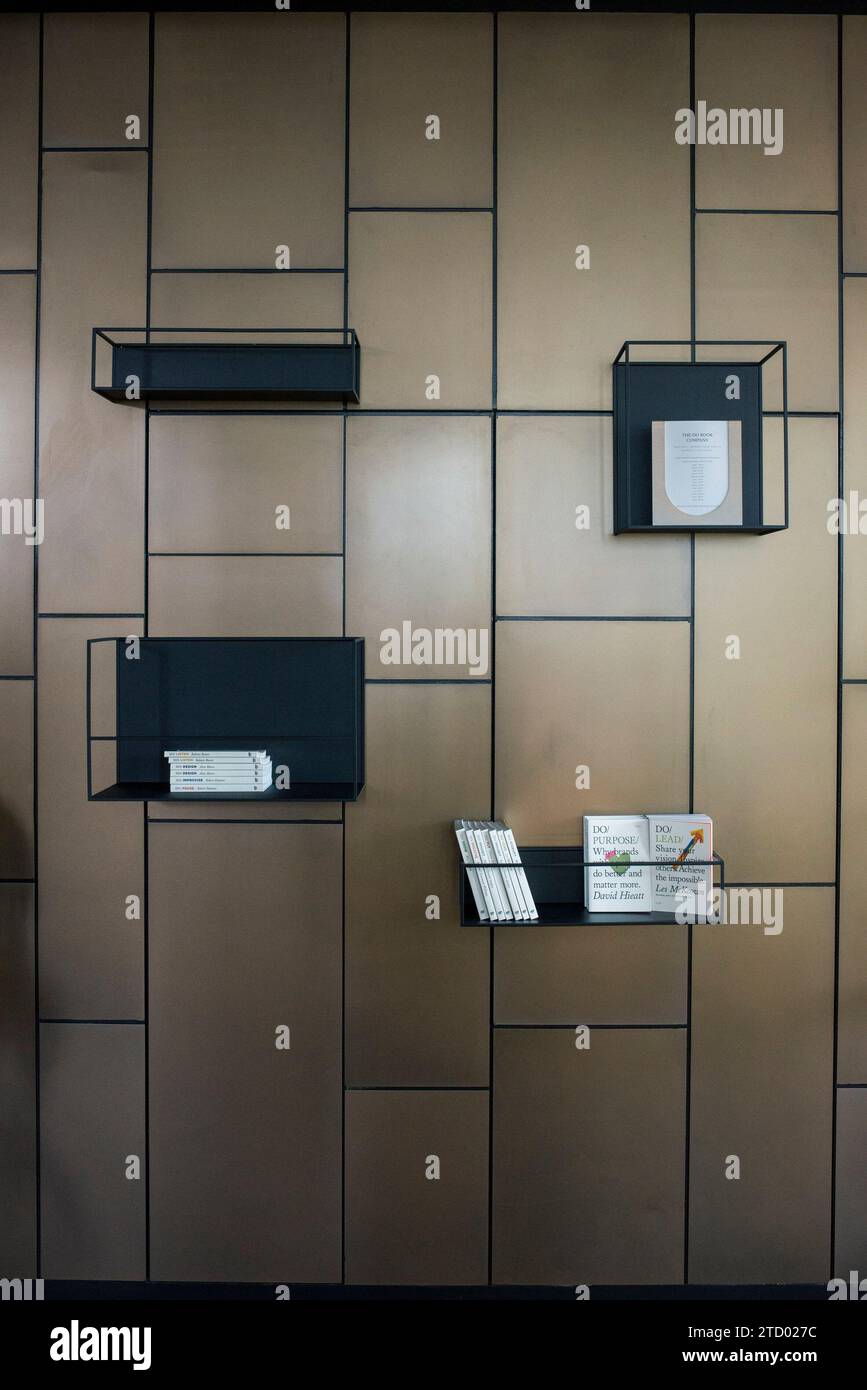 Details from a shared office space in the heart of London showing ...