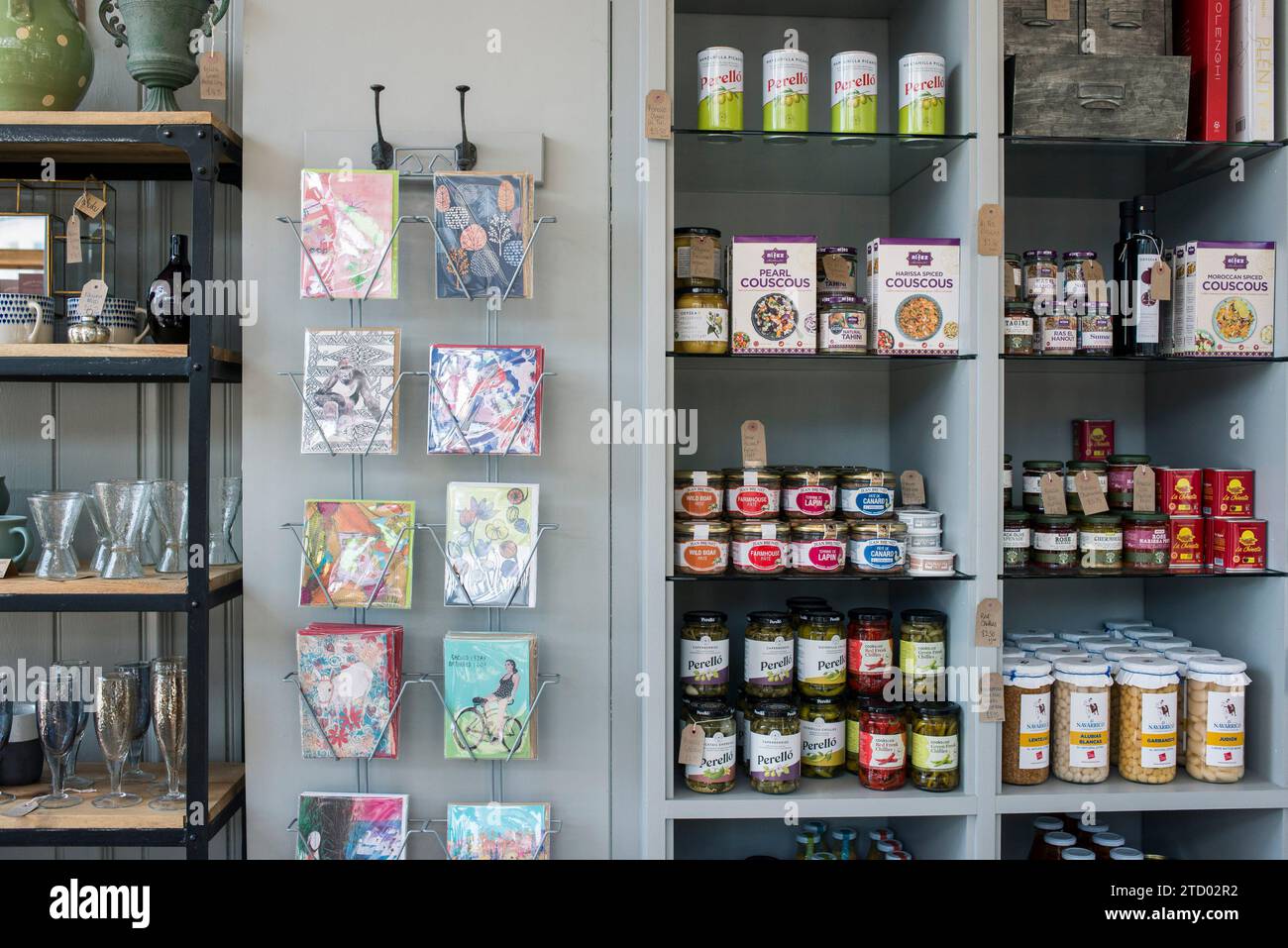 Interior of a homewares shop selling all kinds of interesting, natural ...