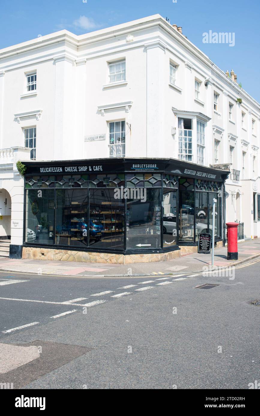 Exterior photography of a traditional coffee shop and delicatessen in ...