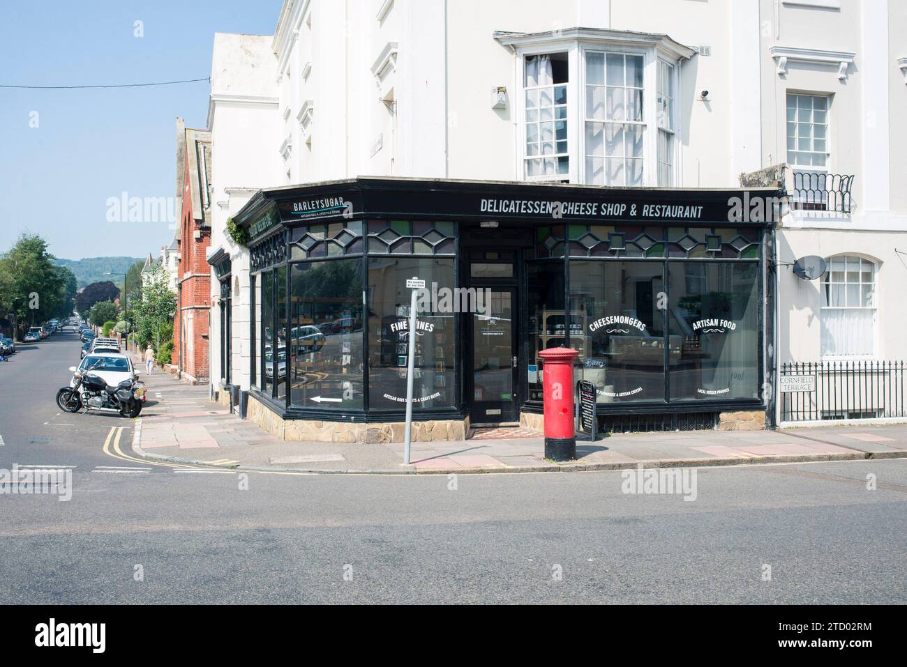 Exterior photography of a traditional coffee shop and delicatessen in ...