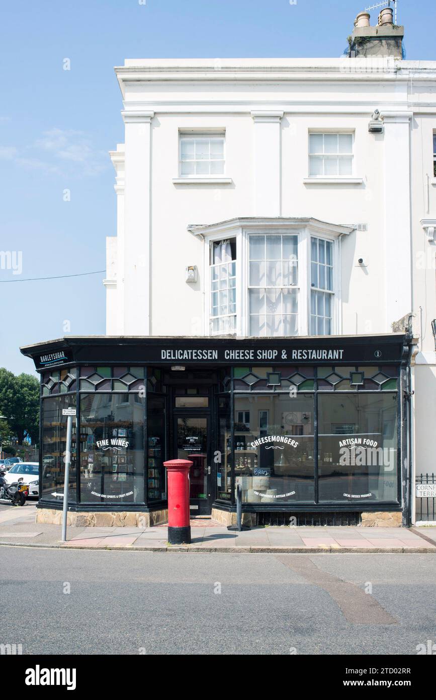 Exterior photography of a traditional coffee shop and delicatessen in ...