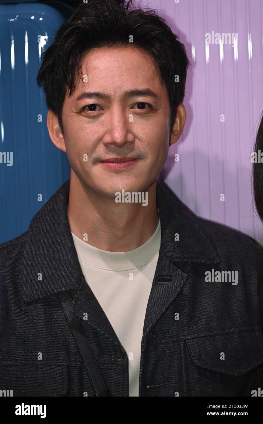 Chinese actor Wang Yang attends the RIMOWA activity in Shanghai, China ...