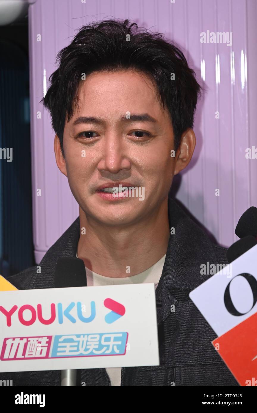 Chinese actor Wang Yang attends the RIMOWA activity in Shanghai, China ...