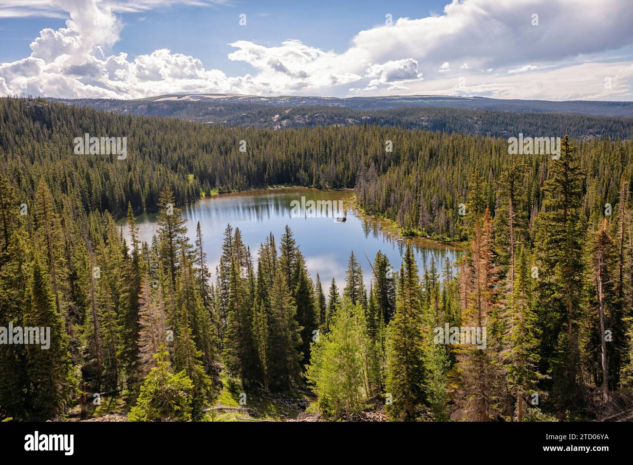 Cat lake in the Eagles Nest Wilderness, Colorado Stock Photo - Alamy