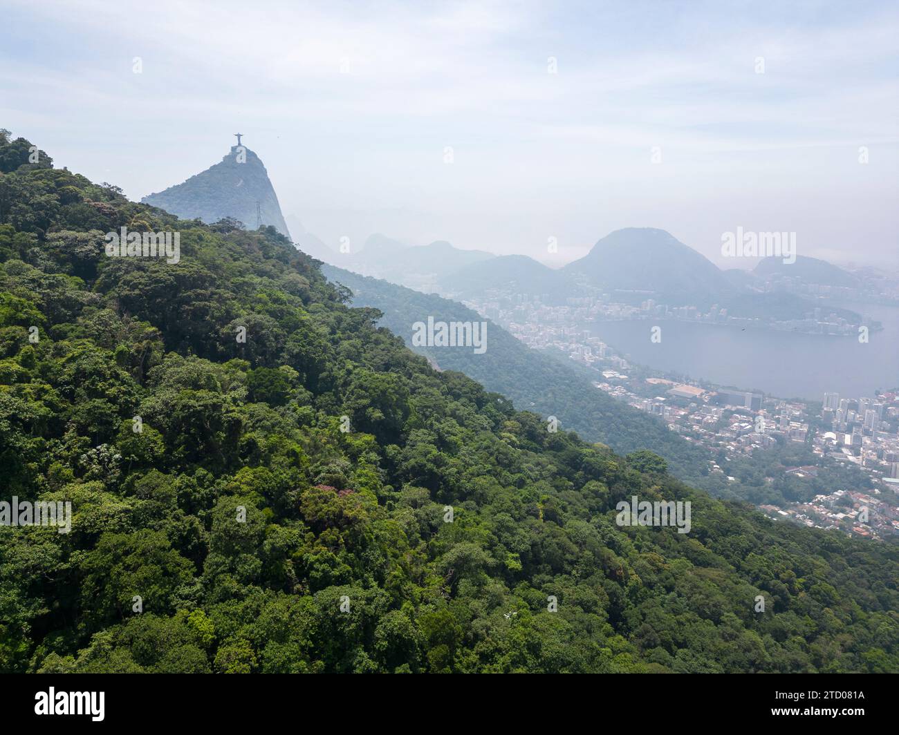 Tijuca forest national park aerial hi-res stock photography and images ...