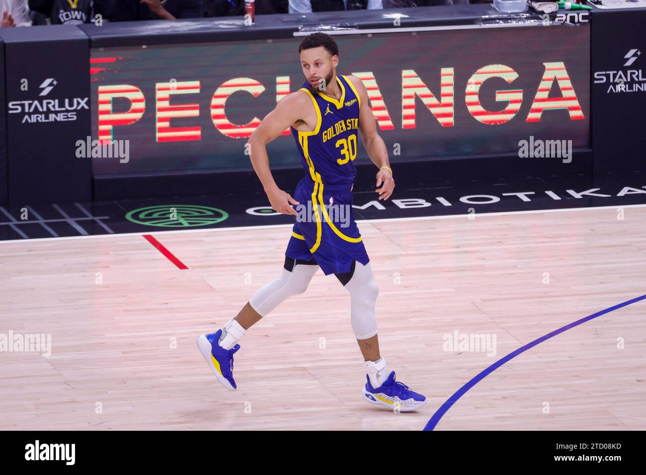 Golden State Warriors' Stephen Curry seen during the NBA basketball ...