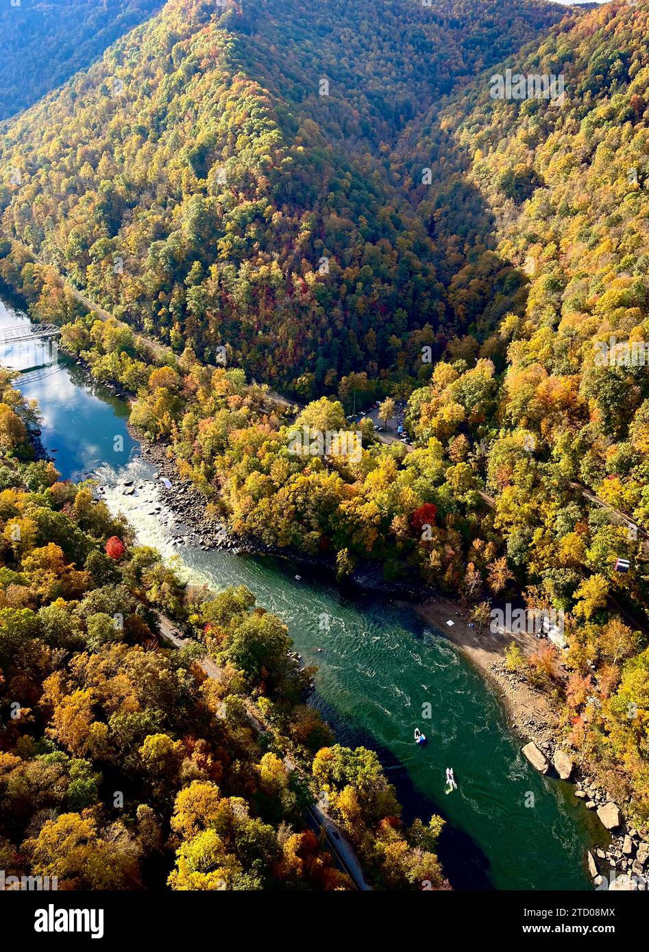New river gorge bridge base hi-res stock photography and images - Alamy