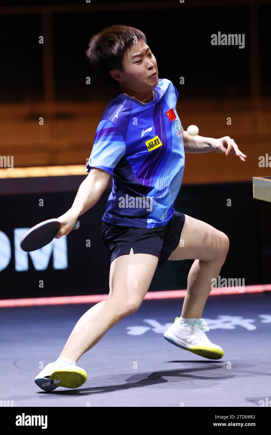 ZHANG Rui (CHN), DECEMBER 15, 2023 - Table Tennis : WTT Finals Women ...