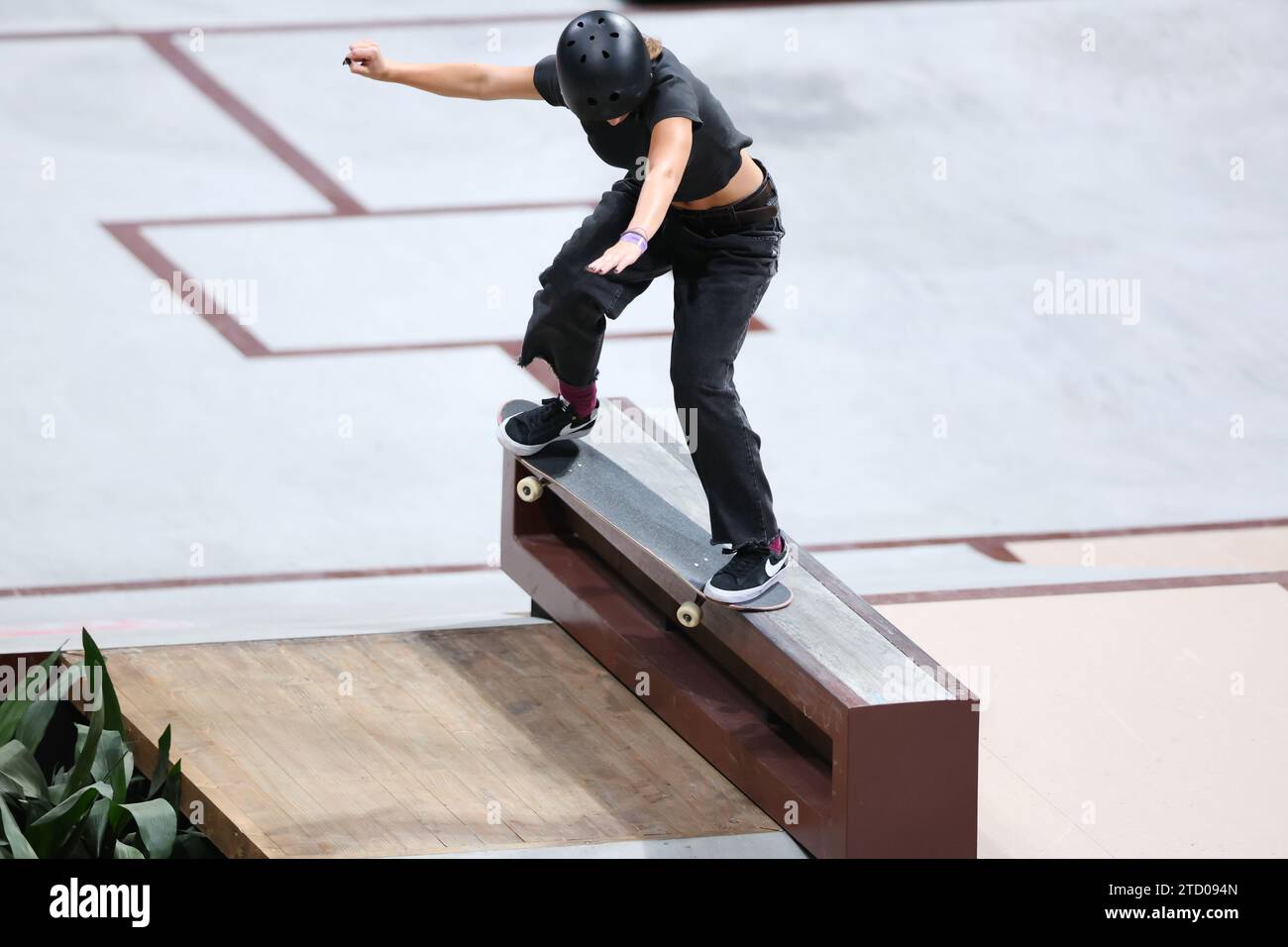 Paige Heyn (USA), DECEMBER 15, 2023 - Skateboarding : World ...