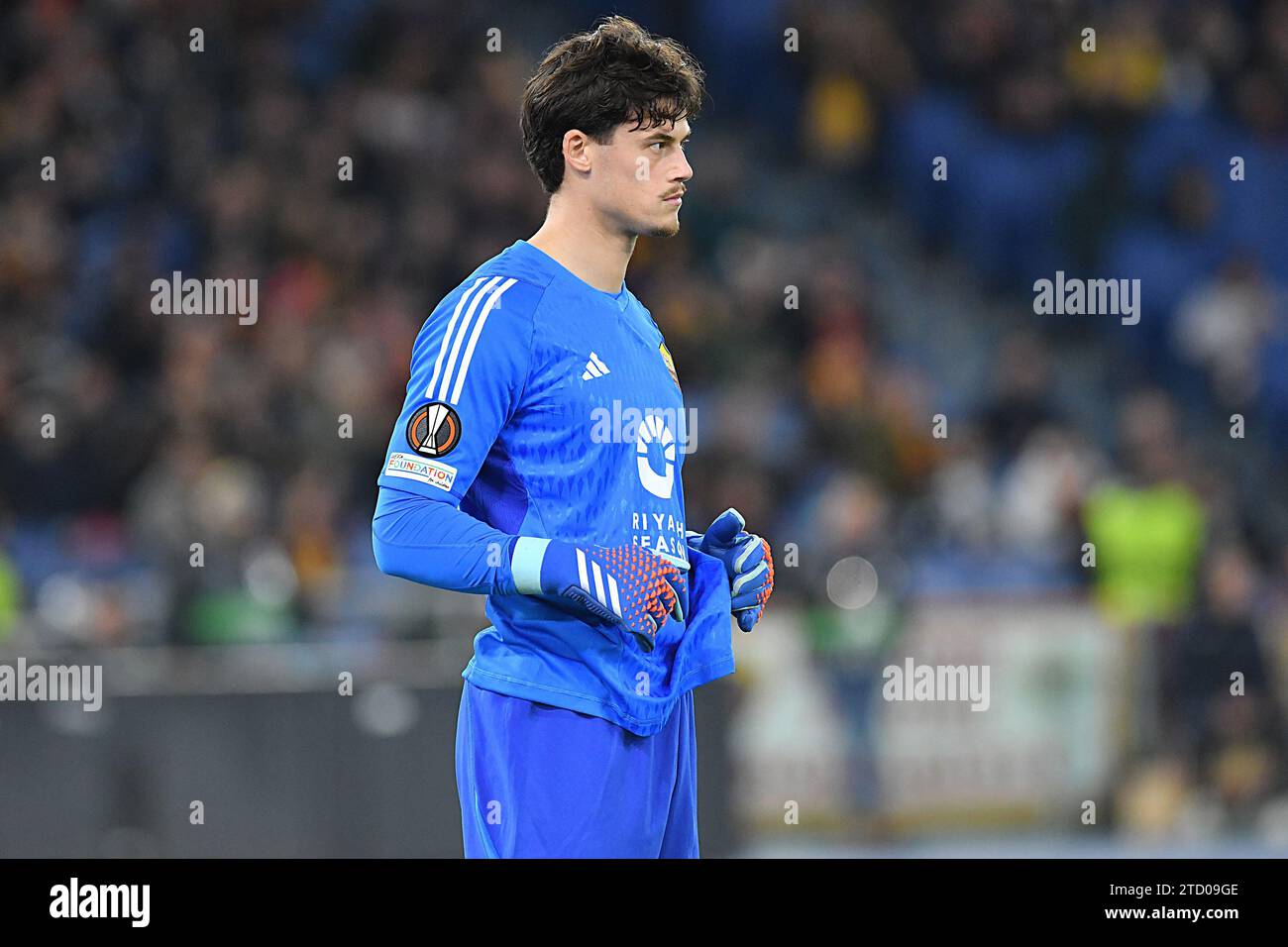 Mile Svilar of AS Roma during the Uefa Europa League match AS Roma v ...