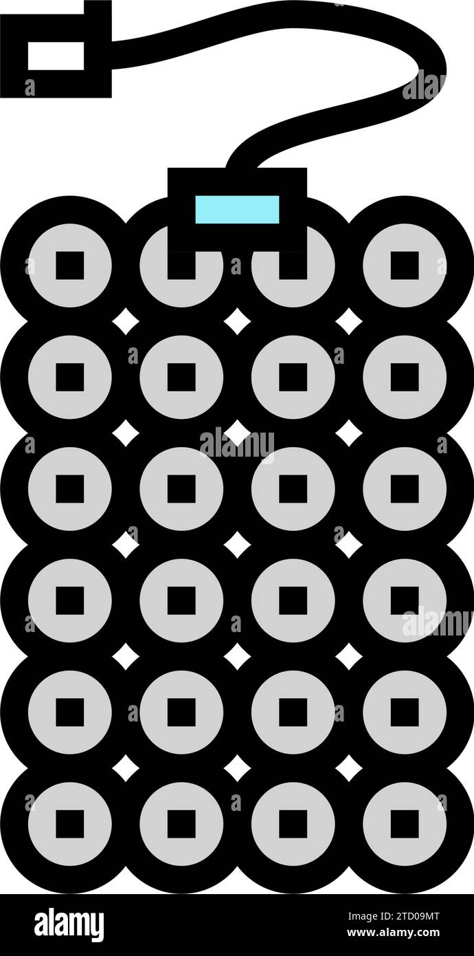 Hybrid car battery pack Stock Vector Images - Alamy