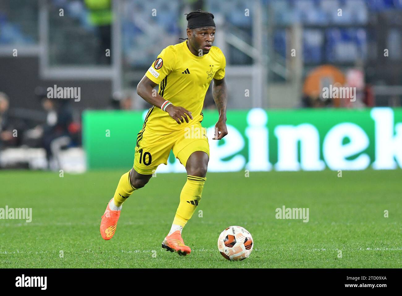 Cedric Badolo of Sheriff Tiraspol during the Uefa Europa League match ...