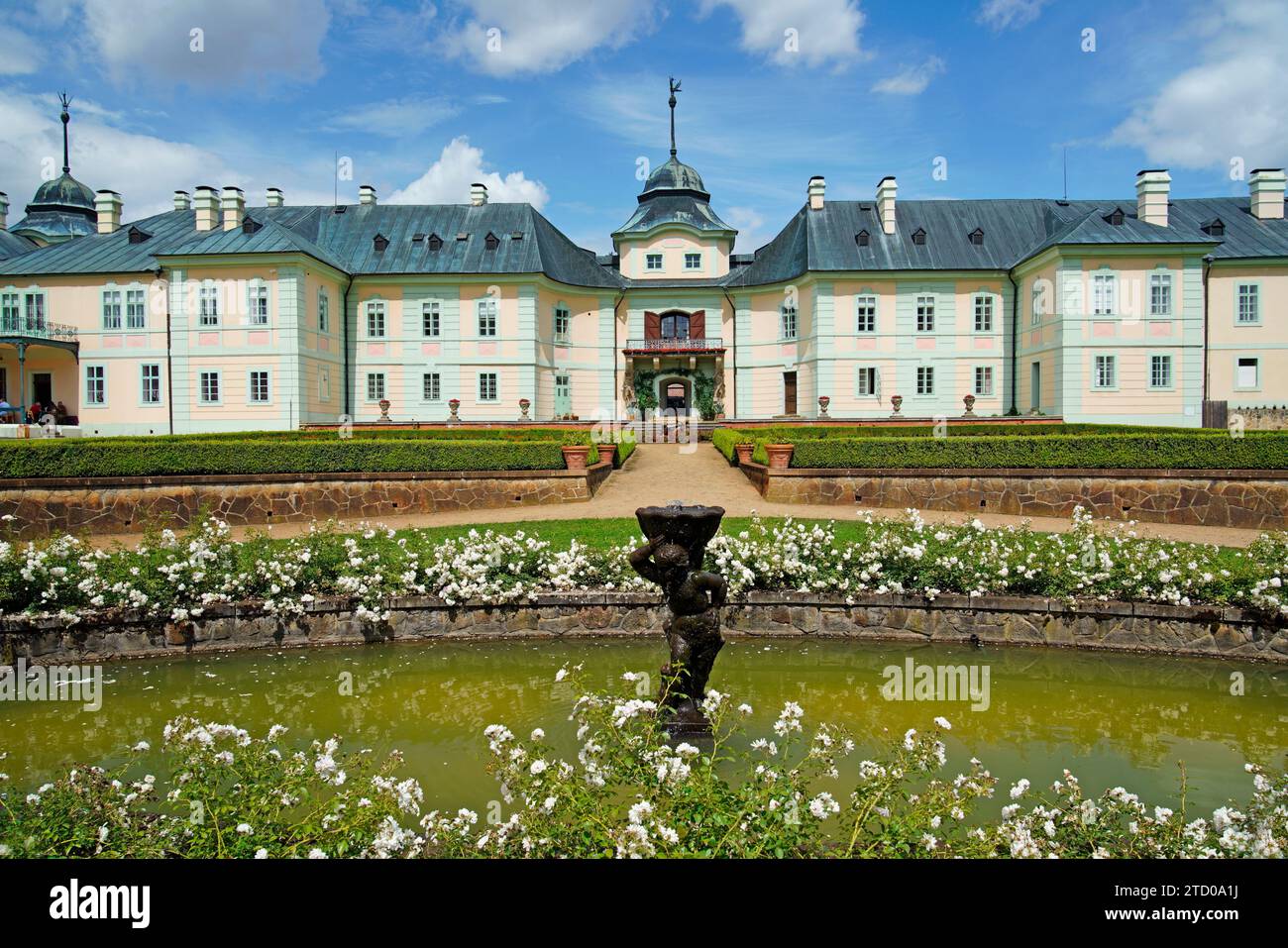 Castle,Manetin,Pilsen Region,Czech Republic Stock Photo - Alamy